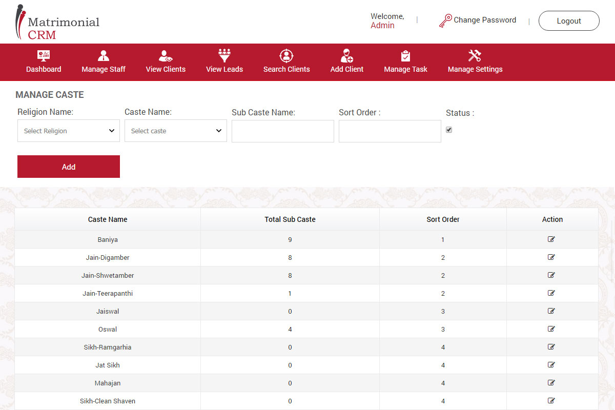 Matrimonial Software, Matrimonial CRM, Marriage Bureau Software